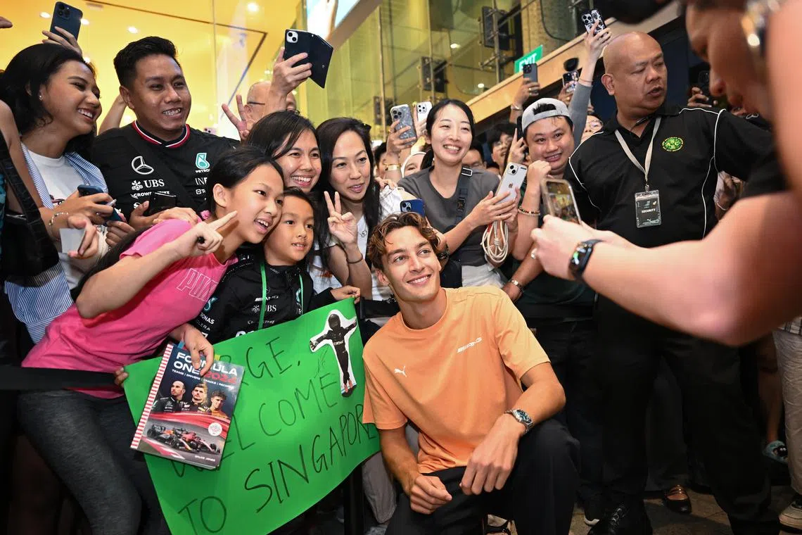 Heat is on but cool George Russell relishes role as Mercedes’ main man ...