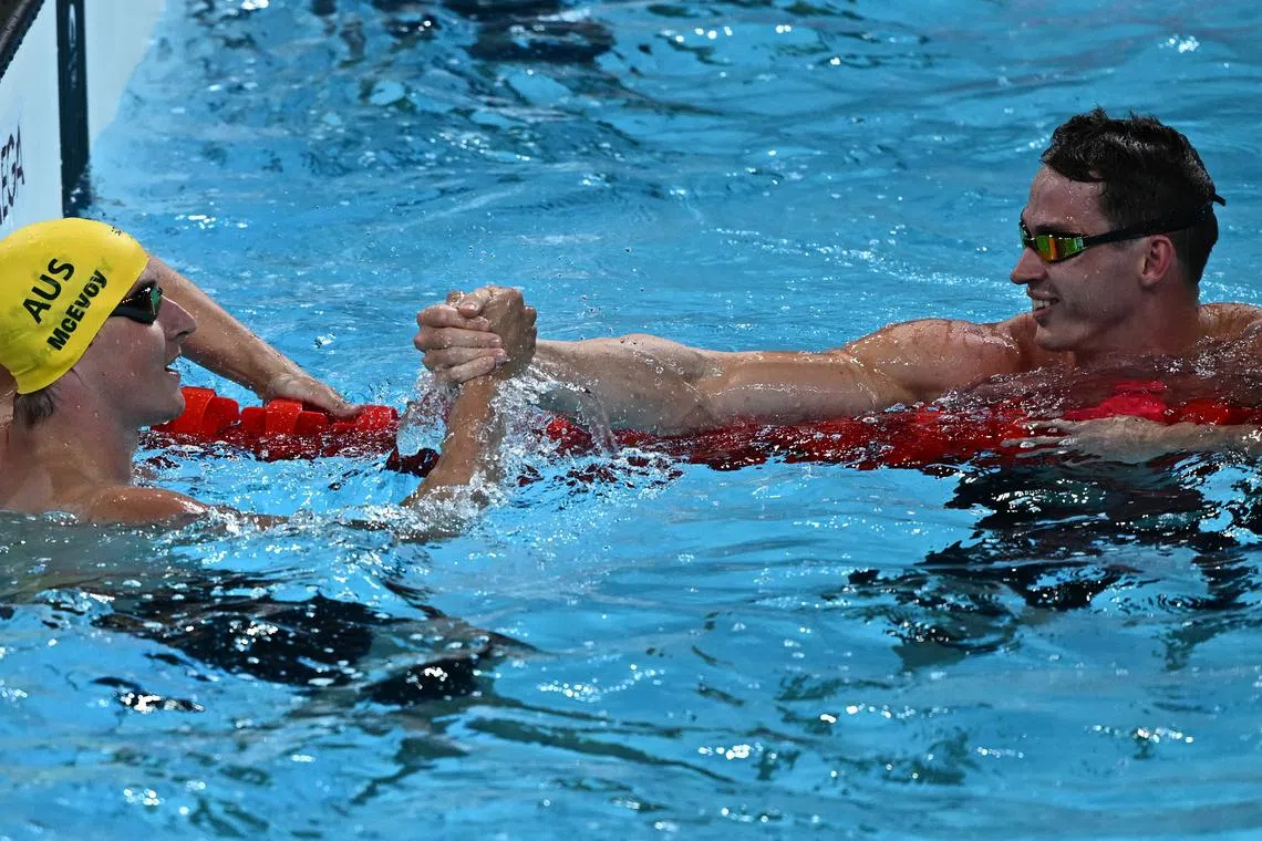 Swimming-Proud gets luck of the draw before 50 free final | The Straits ...