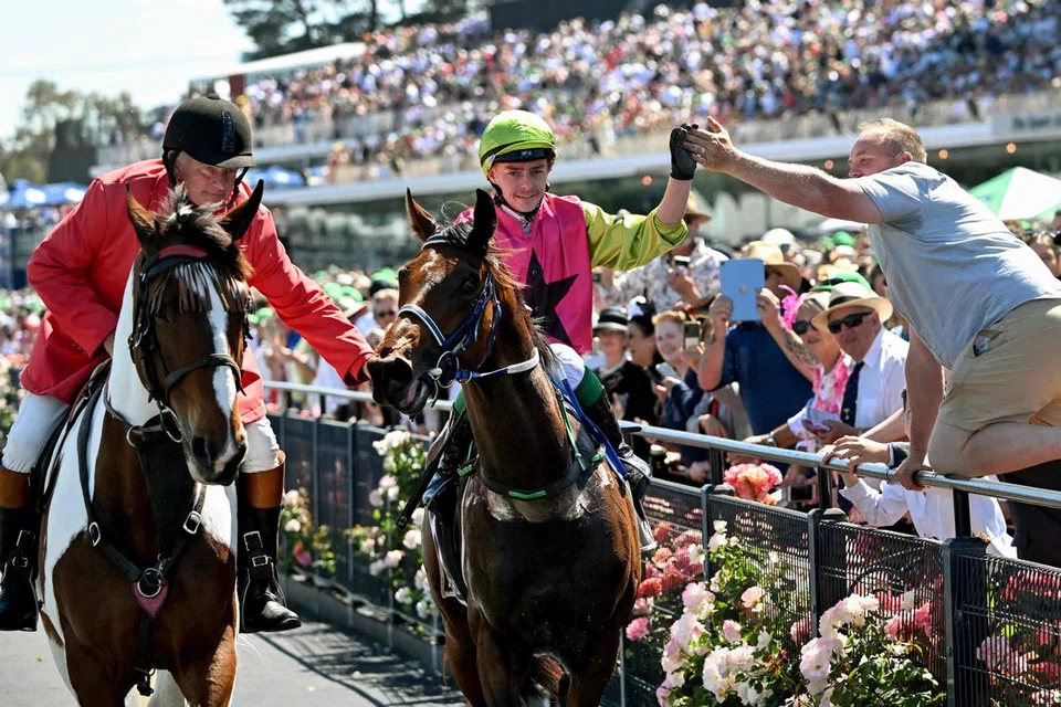 Singing jockey Robbie Dolan hits the high notes at Melbourne Cup after ...