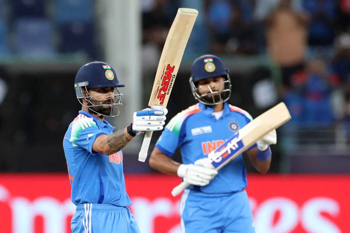 Kohli produces another chase masterclass for India | The Straits Times