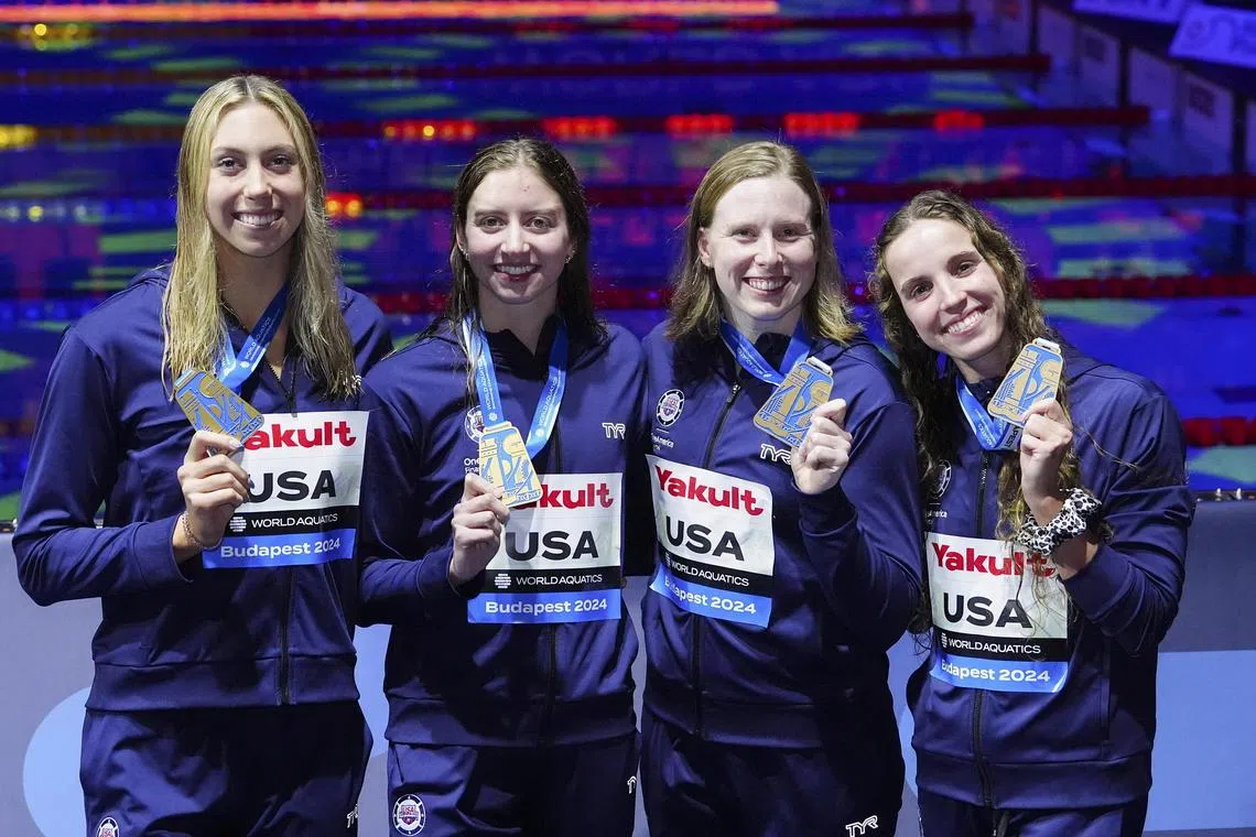 Gretchen Walsh, Regan Smith and Luke Hobson continue US record binge at ...