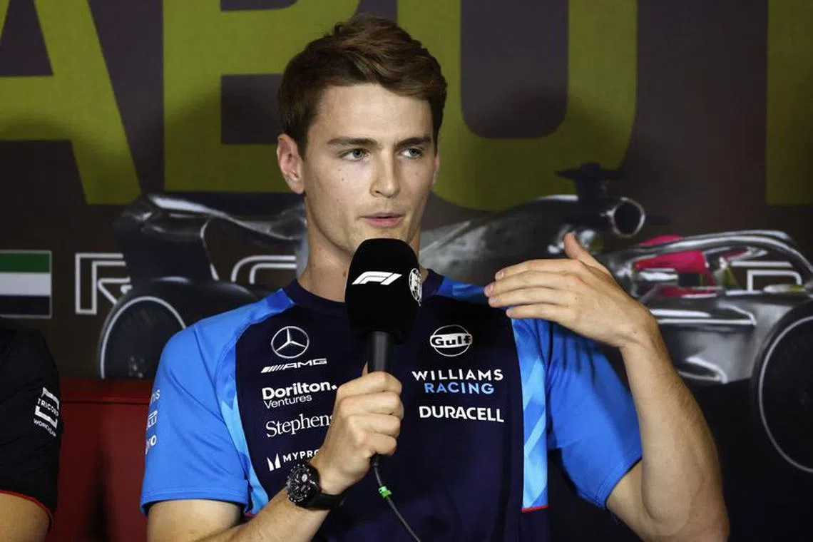 Williams confirms Sargeant for 2024 F1 season | The Straits Times
