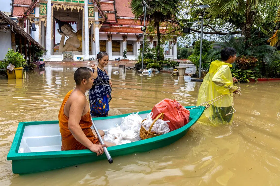 Death toll in Thailand flooding jumps to 25 | The Straits Times