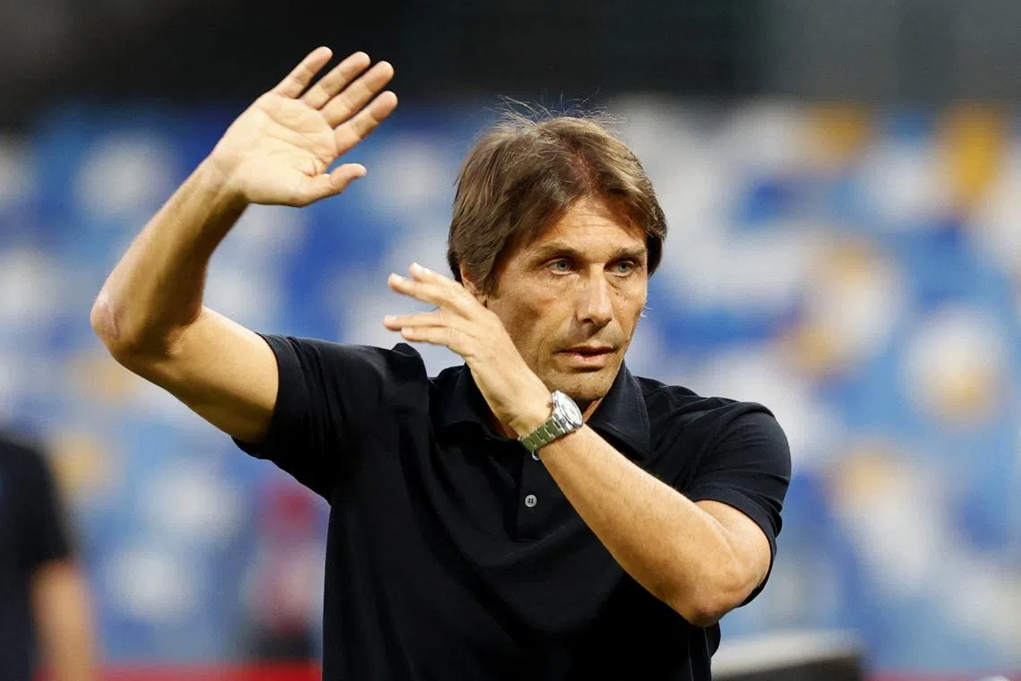 Bologna win new starting point for Napoli, says Conte | The Straits Times