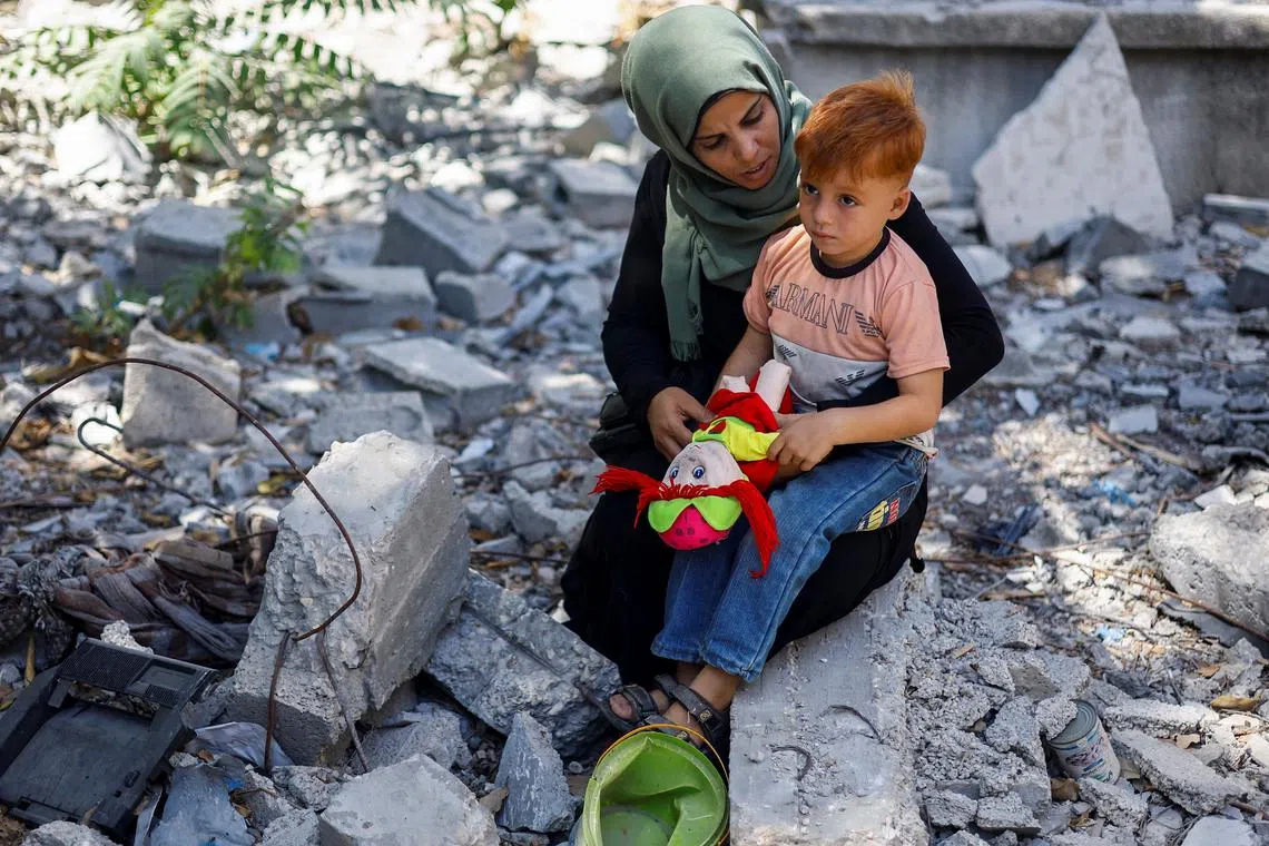 A picture of her grief gripped the world. A year on, Gaza woman haunted ...