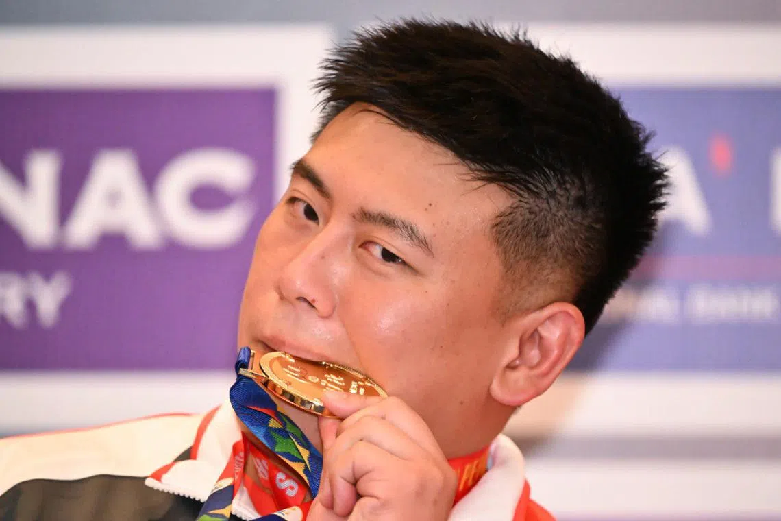 SEA Games 2023: Timothy Loh wins Singapore’s first wrestling gold | The ...