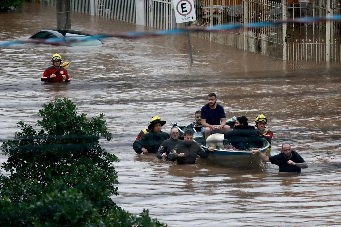 Heavy rains return to southern Brazil, flooding even higher ground in ...