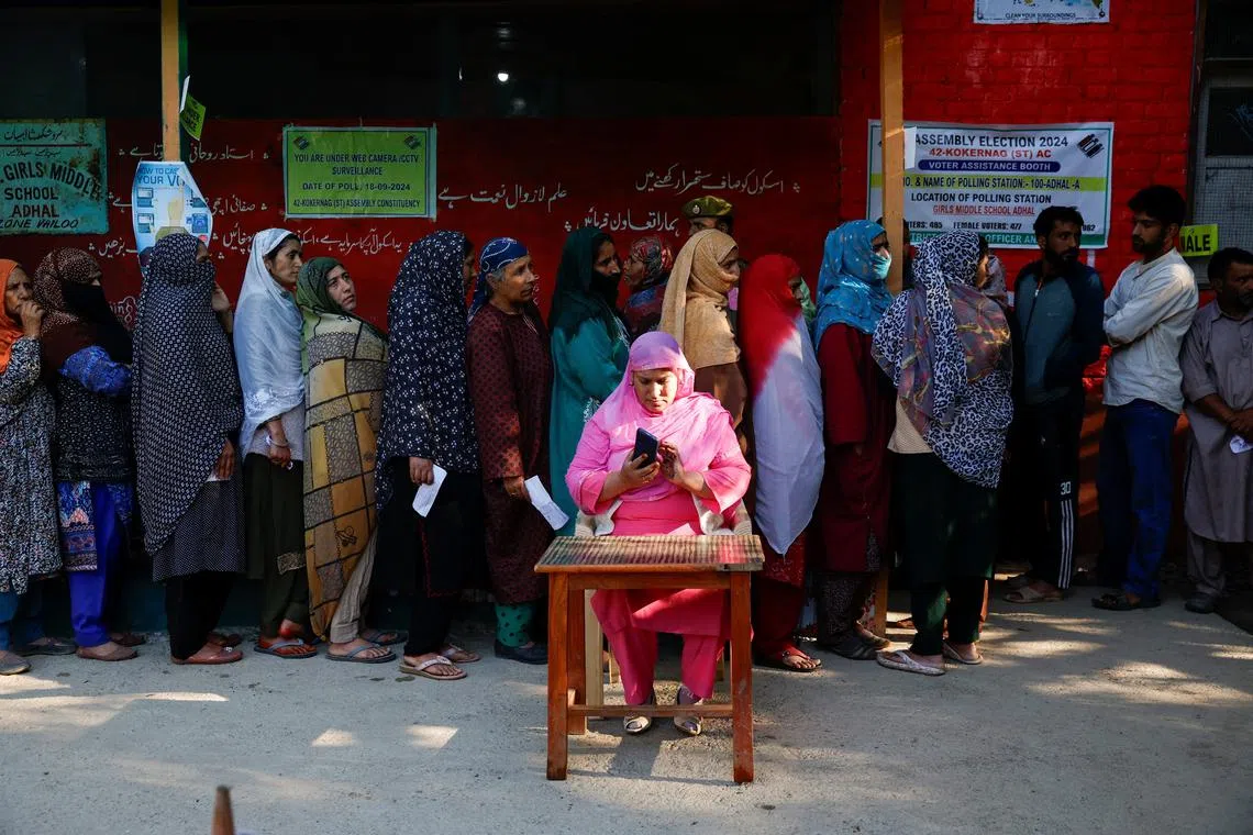 India’s Jammu and Kashmir votes in first regional poll in a decade ...