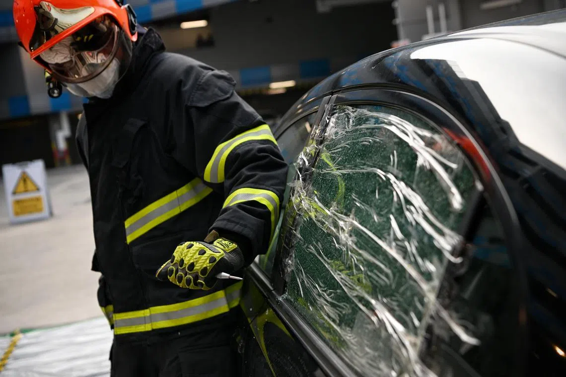 A race against time: SCDF officer recalls challenging extrication ...