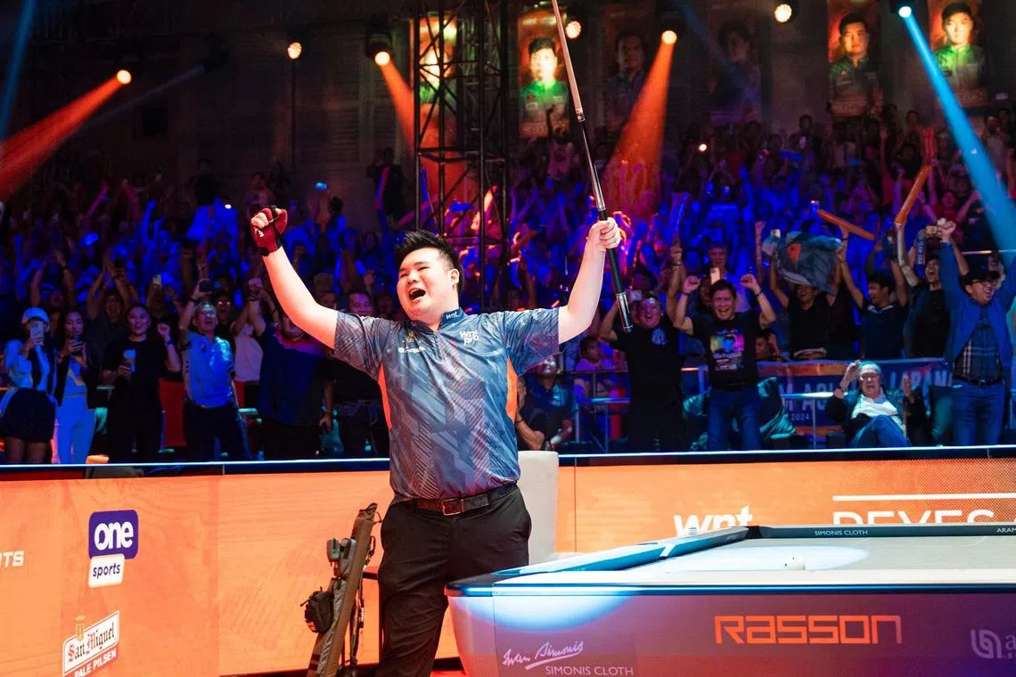 Singapore’s Aloysius Yapp weaves magic in Team Asia’s inaugural Reyes ...