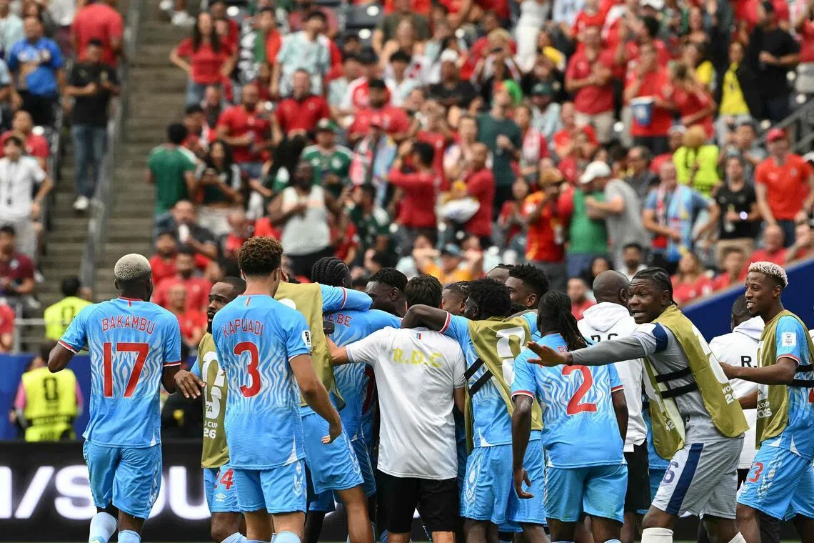 Cristiano Ronaldo feeling the blues after 1-1 draw with DRC Congo | The ...