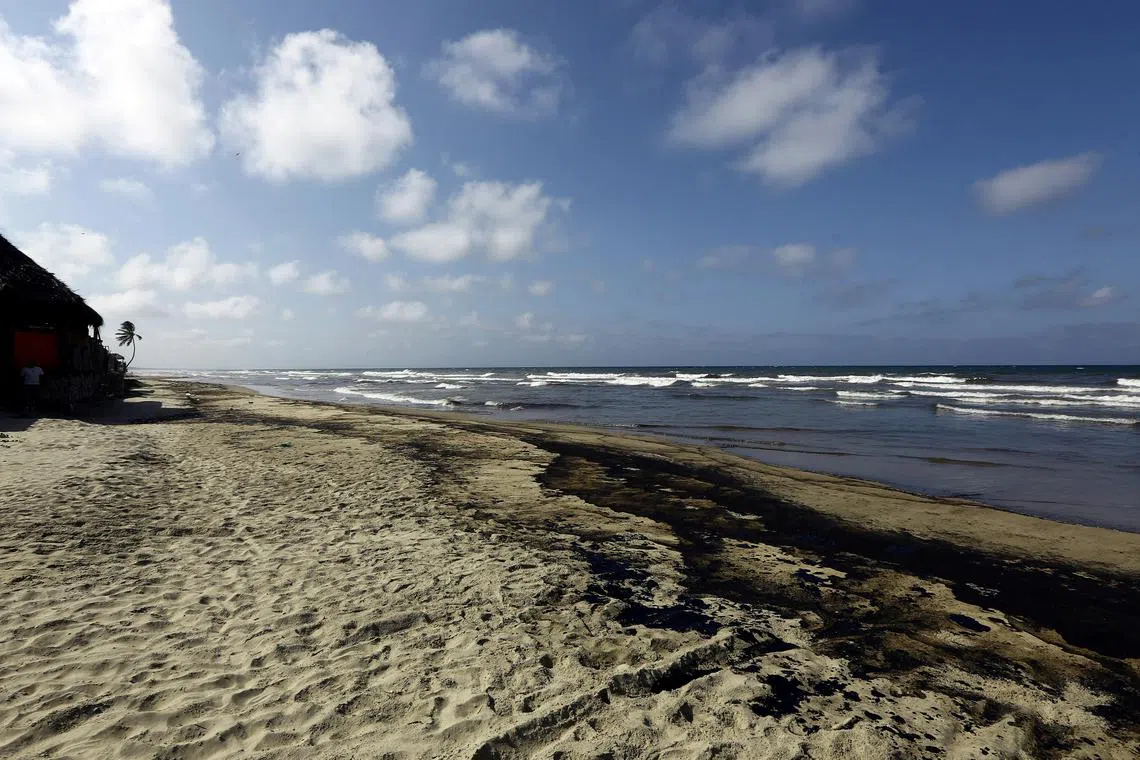 Oil spill reported off Venezuela's Caribbean coast | The Straits Times