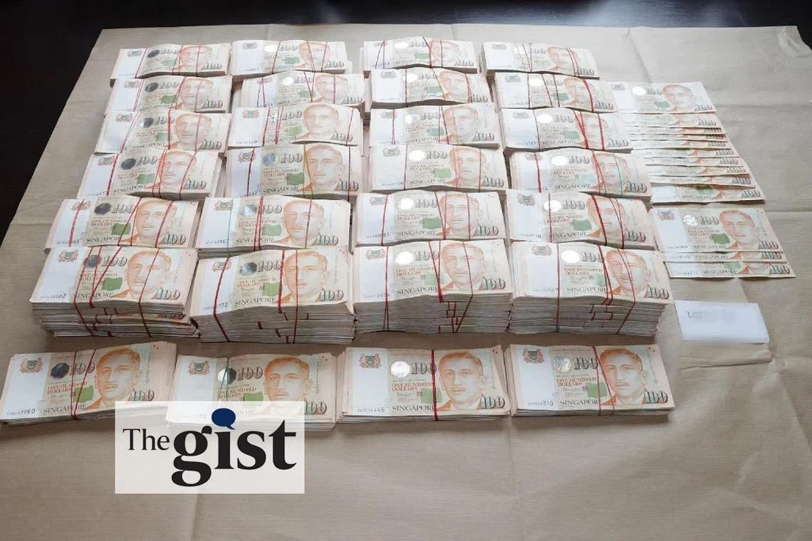 The gist: More light shed on money laundering case | The Straits Times