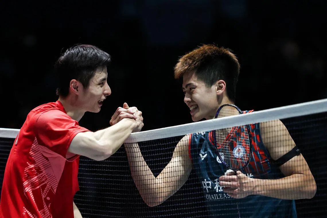 World No. 1 Shi Yuqi secures second All England badminton title with victory over Lee Chia-hao ...