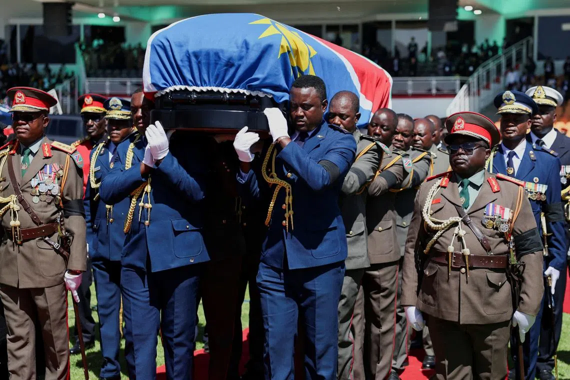 African leaders gather for funeral of Namibia's 'founding father' Sam ...