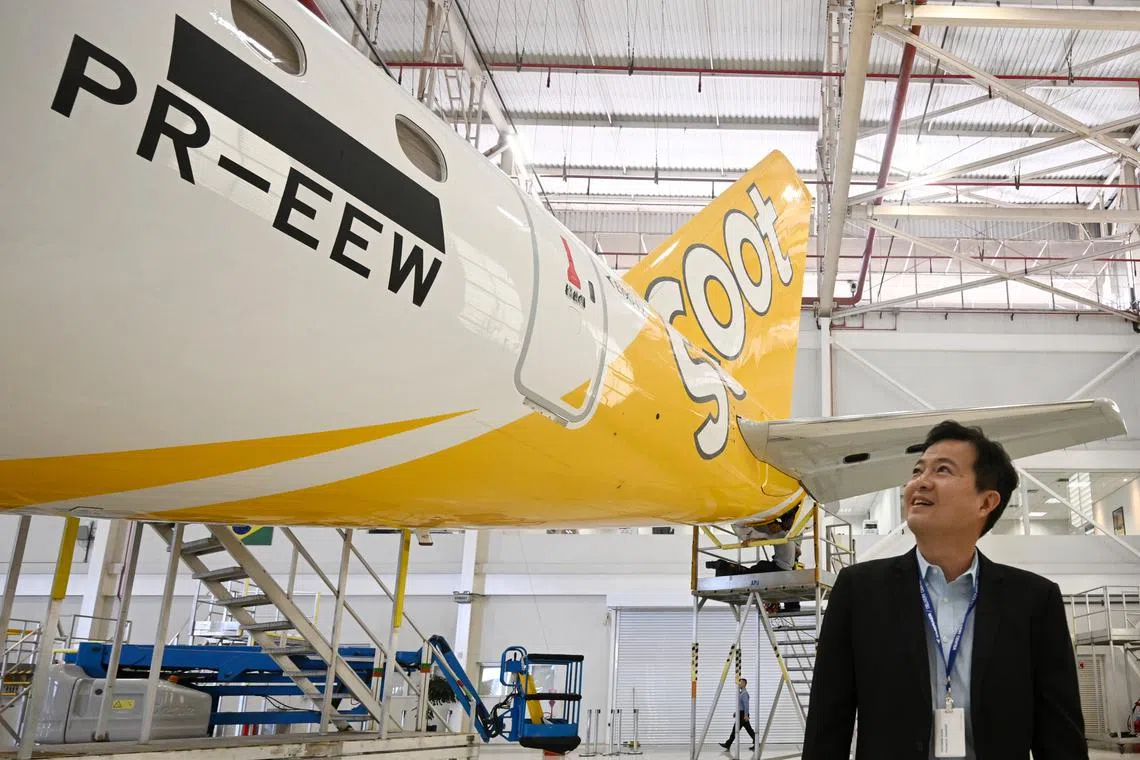 Scoot receives first of 9 new Embraer jets ahead of inaugural flight in ...