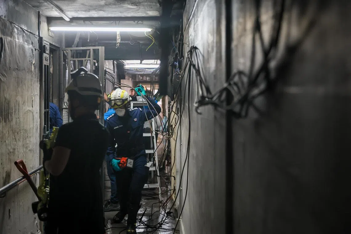 Review of past fires finds lapses in how SCDF officers used breathing ...