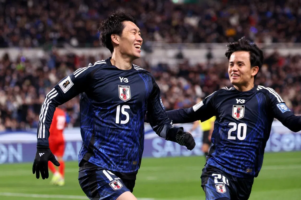 Japan become first nation to qualify for World Cup as Kamada, Kubo ...