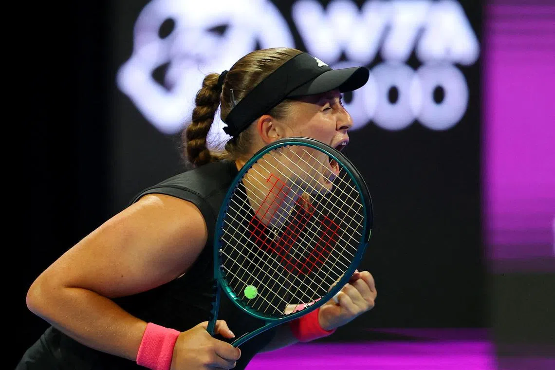 Iga Swiatek’s Doha reign ended by Jelena Ostapenko in semis | The ...