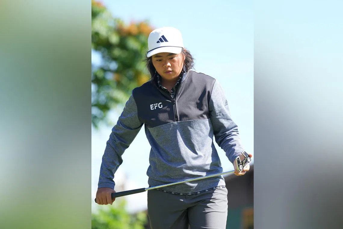 S’pore golfer Shannon Tan misses cut at Evian C’ship, but gains key ...