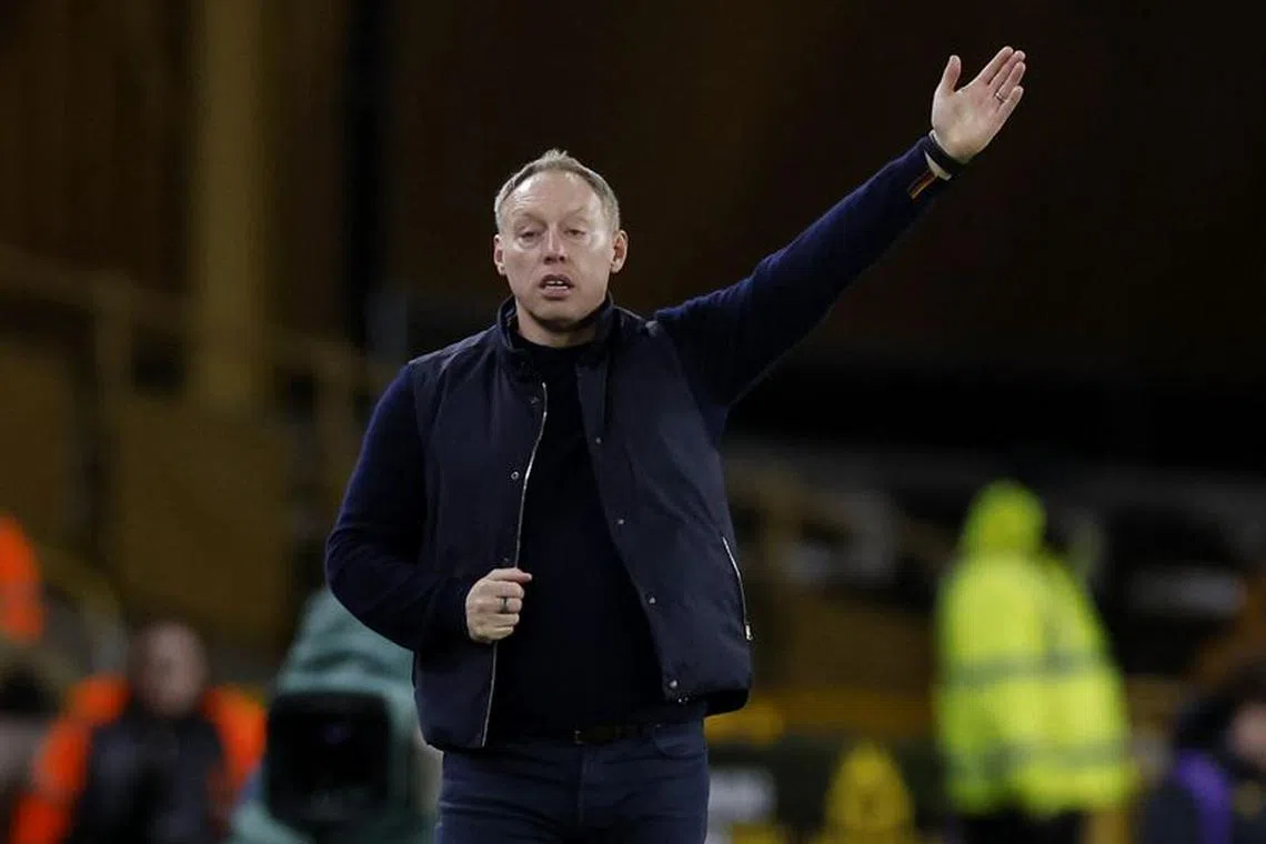 Cooper's battling Forest earn point at Wolves | The Straits Times