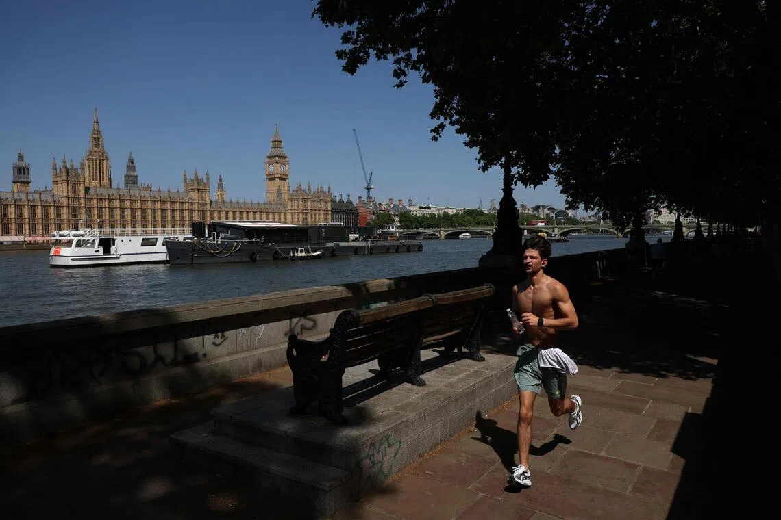 Europe heatwave threatens climate records | The Straits Times