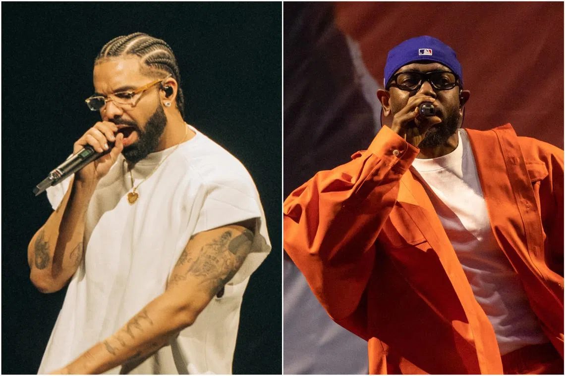 Rap beef between Drake and Kendrick Lamar explodes | The Straits Times