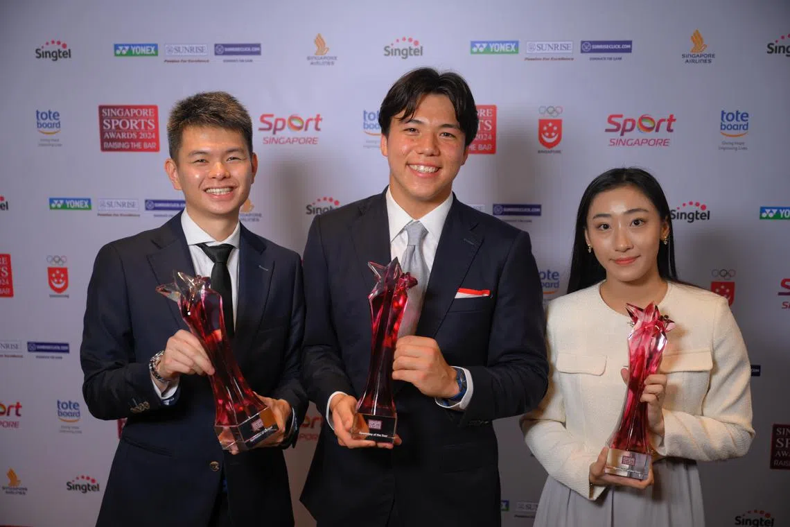 Sprinter Shanti Pereira, bowler Darren Ong win top accolades at 2024 ...