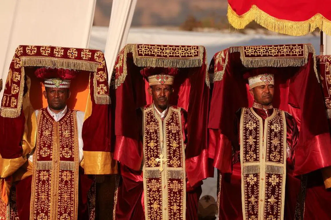 Ethiopians celebrate "Timket" festival that marks Jesus' baptism | The ...