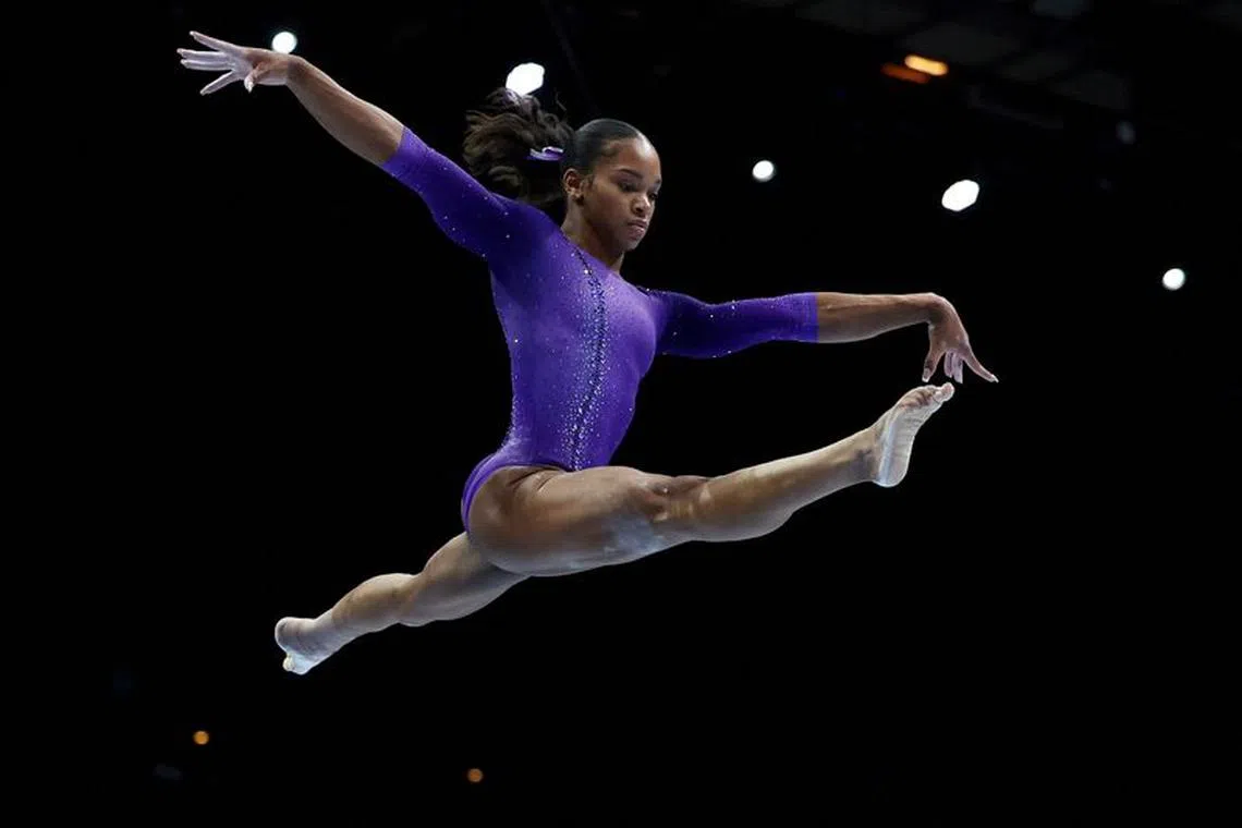 Fighter Shilese Jones gunning for Paris Olympics gymnastics spot | The ...