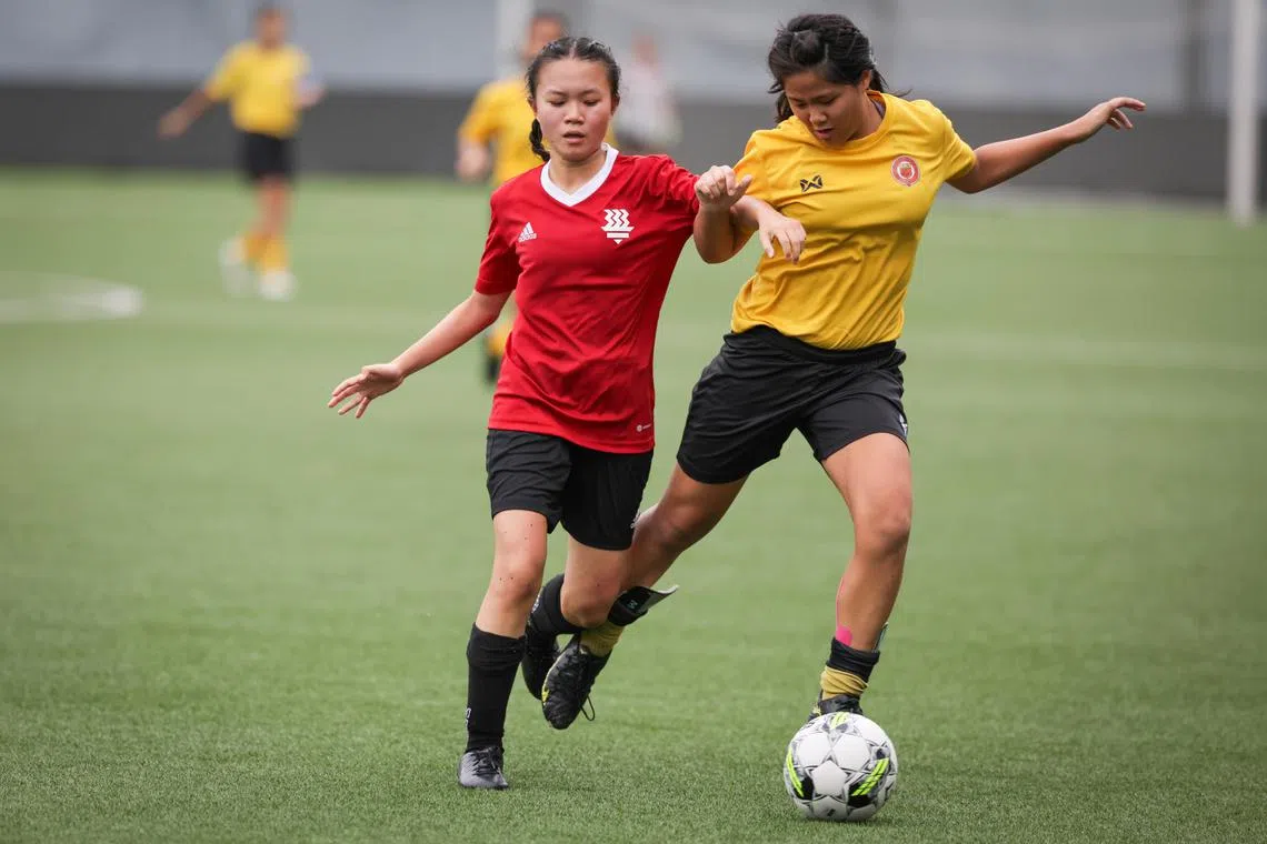 Legacy builders Victoria Junior College clinch 10th A Division girls’ football title in a row ...