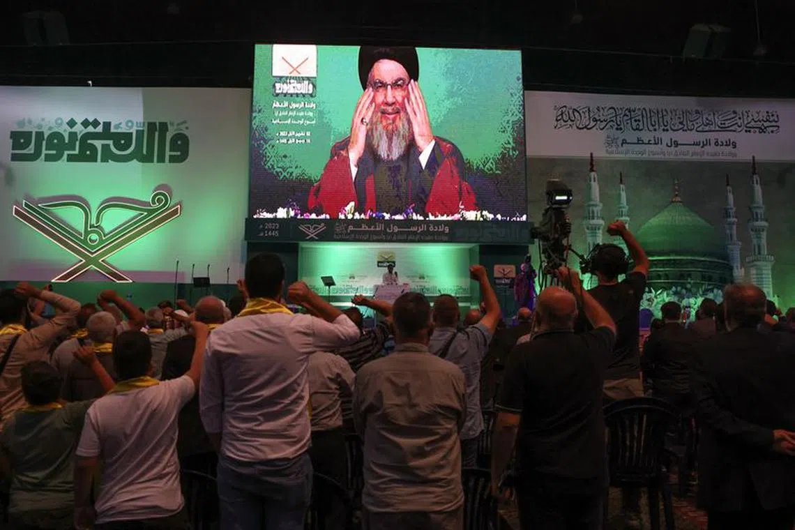Hezbollah leader set to weigh in on Middle East war | The Straits Times