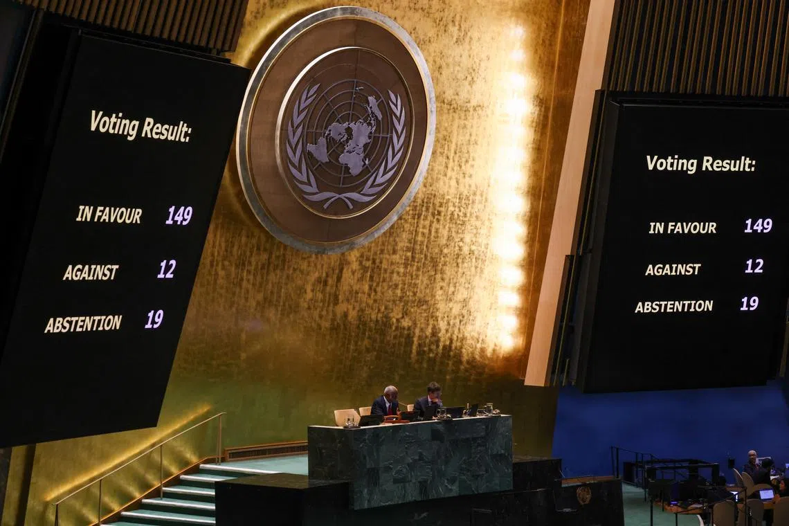 United Nations overwhelmingly demands immediate Gaza ceasefire over US ...