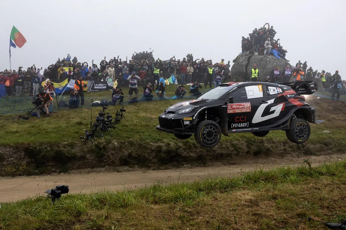 French rally great Sebastian Ogier wins Rally of Portugal for a record ...