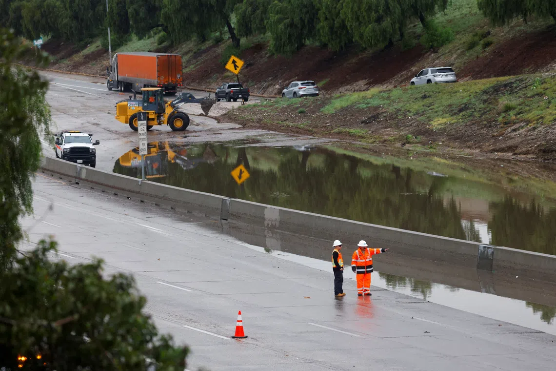 More rain expected in drenched California before drier weekend | The ...