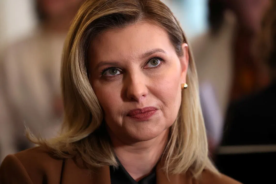 Ukraine's first lady makes her premier visit to Belgrade | The Straits ...