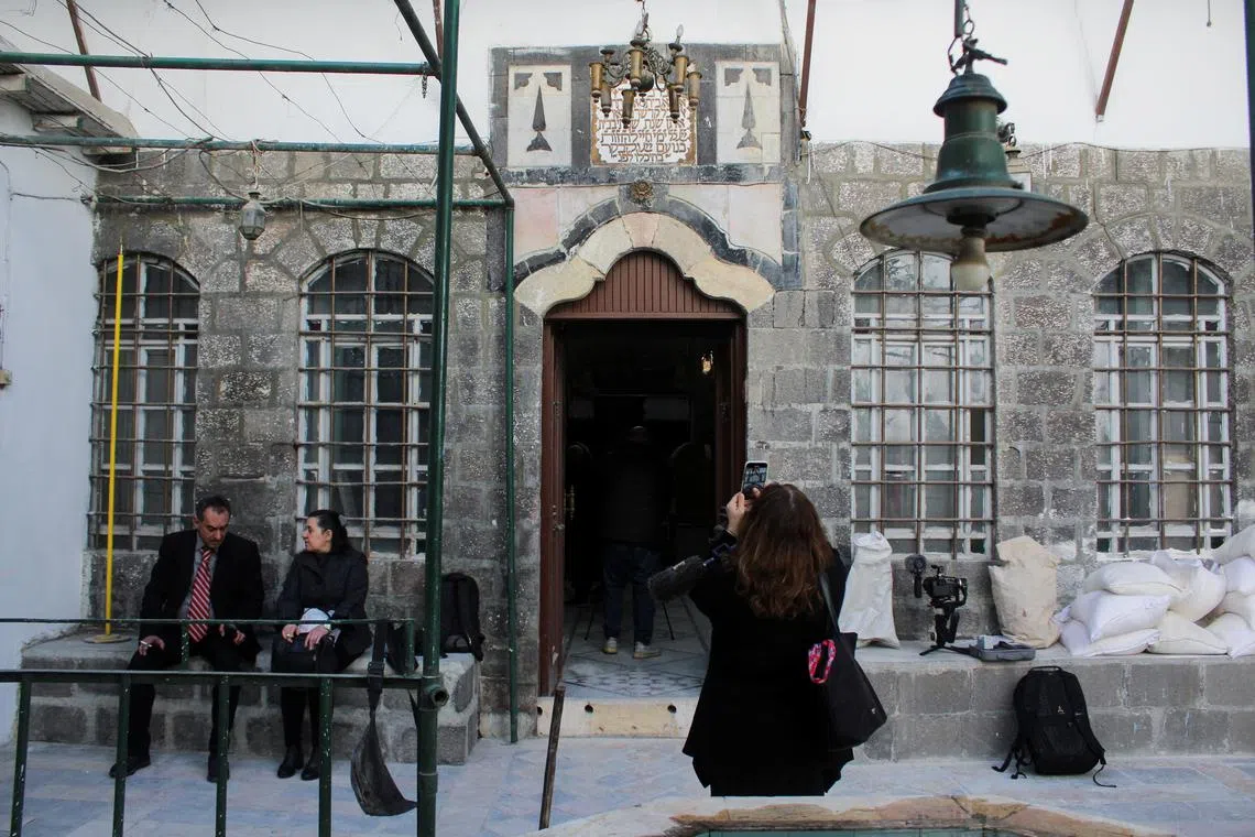 After decades in exile, Syria's Jews visit Damascus | The Straits Times