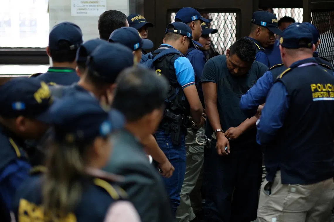 Guatemala arrests police officers implicated in migrant smuggling ring ...