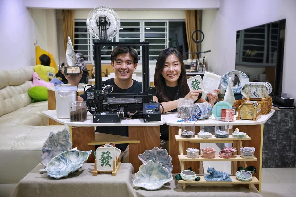 Brambe turns plastic waste into eco-friendly trinkets | The Straits Times