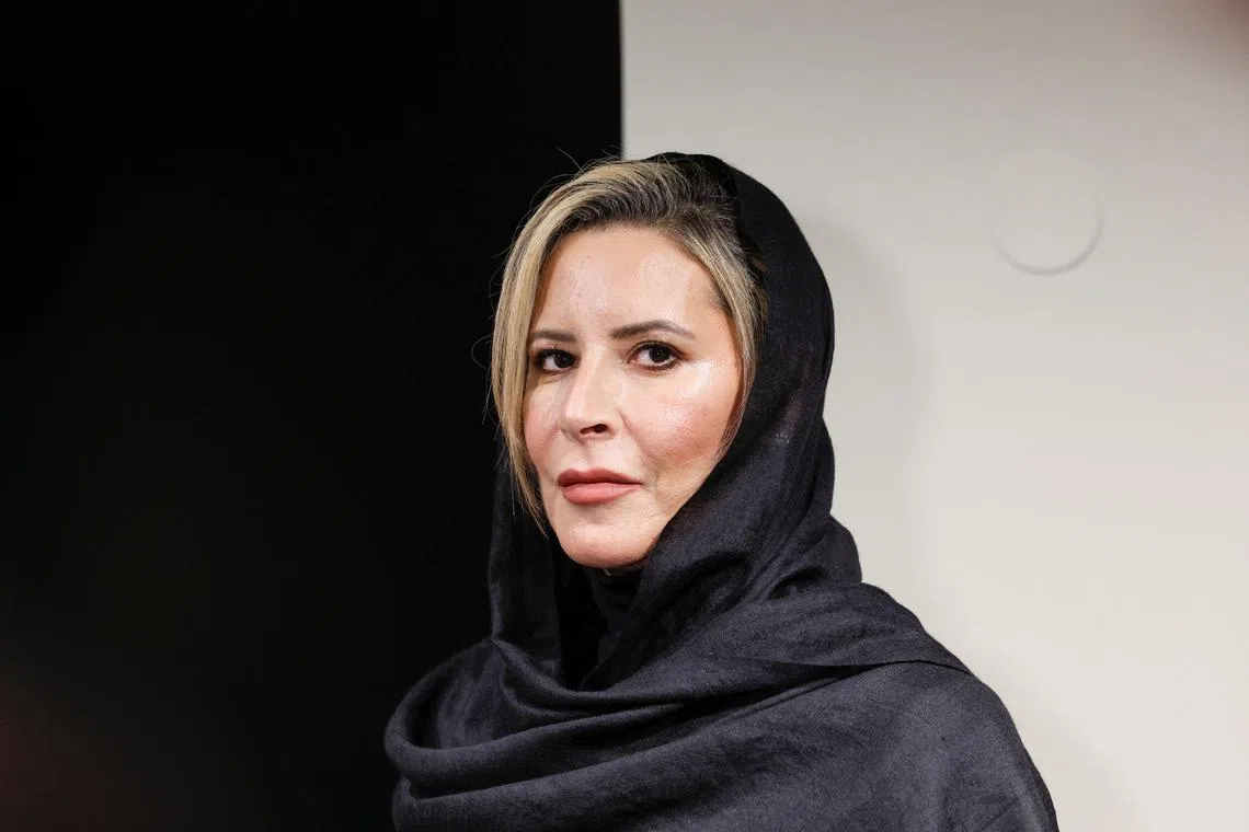 Moscow exhibits Gaddafi daughter's art, painted in slain Libyan leader ...