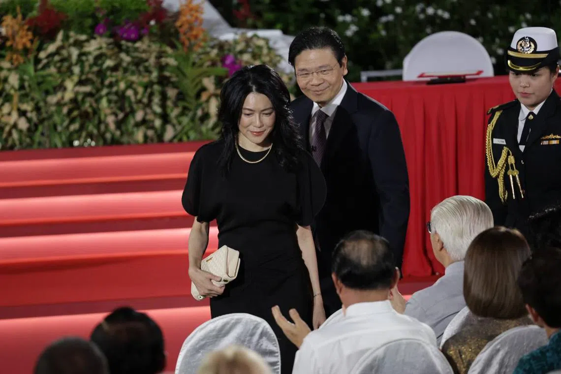 In Pictures: Lawrence Wong sworn in as Singapore’s fourth prime ...