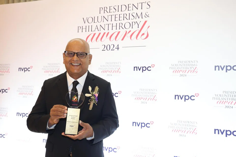 Cancer survivor, 65, gets award from President Tharman for supporting ...