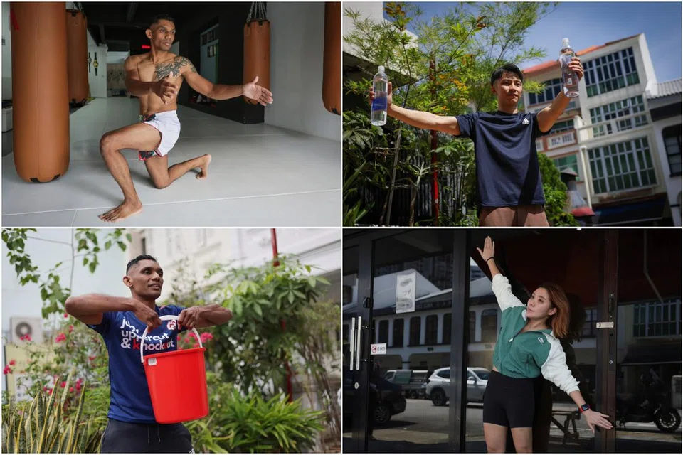 Anywhere gym: How to work out 20 minutes a day everywhere | The Straits ...