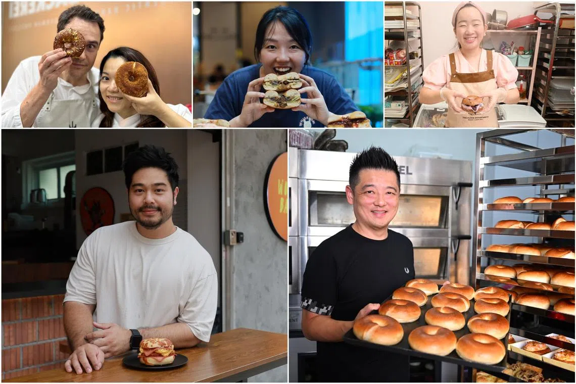 Singapore bagel boom: Soft, rather than hard, with Asian-accented ...