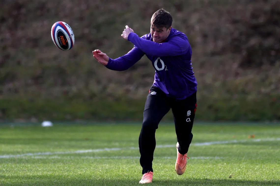 Freeman at centre, Roebuck on wing for England v Wales | The Straits Times