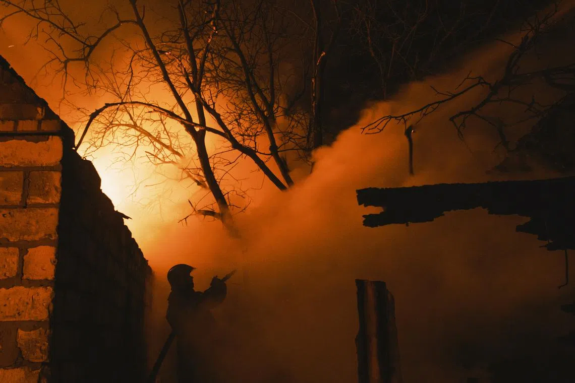 In Pictures: Ukraine’s year of war | The Straits Times
