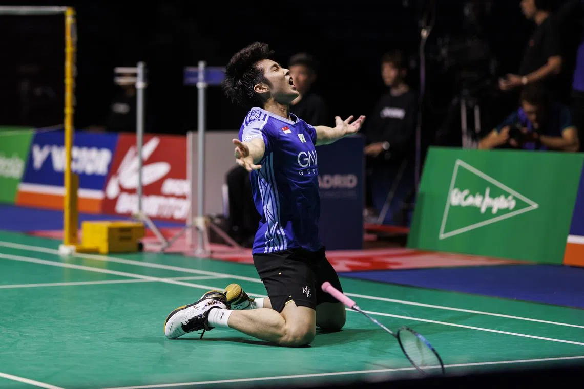 Singapore’s Loh Kean Yew ends title drought with Madrid Spain Masters ...