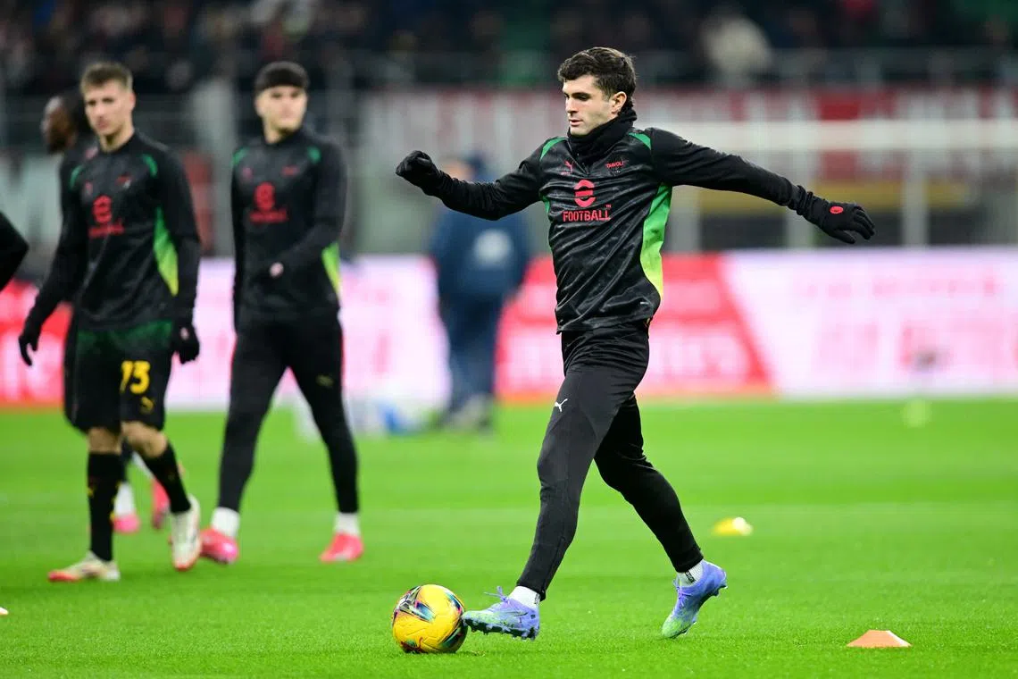 Milan falter at Torino after early own goal and Pulisic penalty miss ...