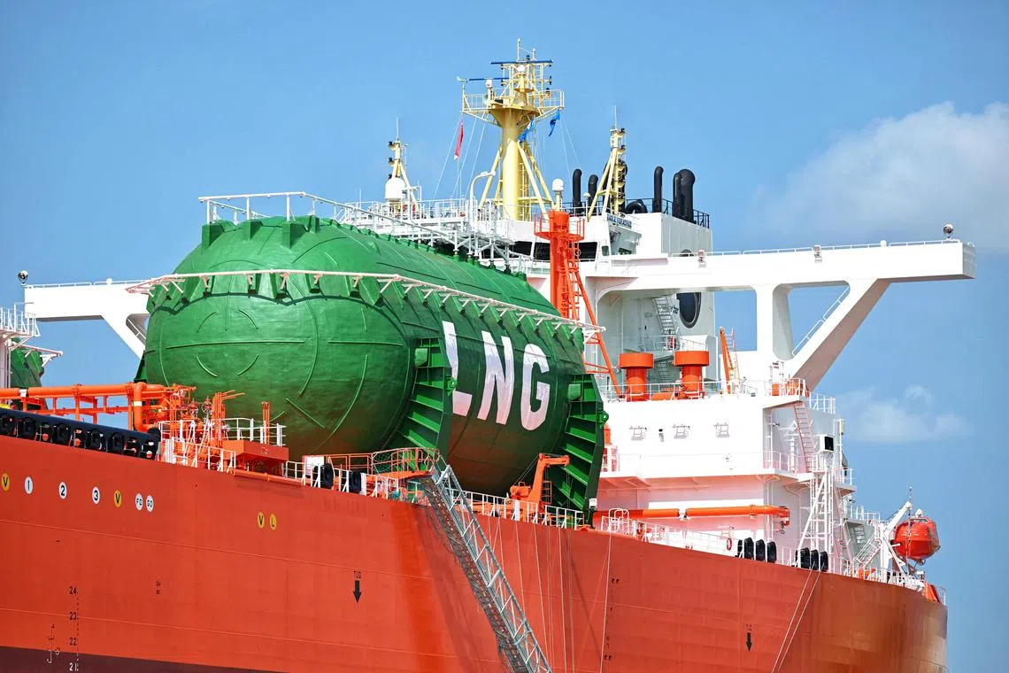 Launch of vessel partially powered by cleaner LNG marks milestone for S’pore-flagged vessels ...