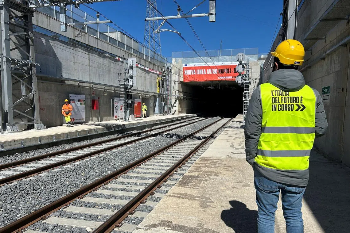 Italy's new high-speed rail line looks to reverse depopulation, lift ...